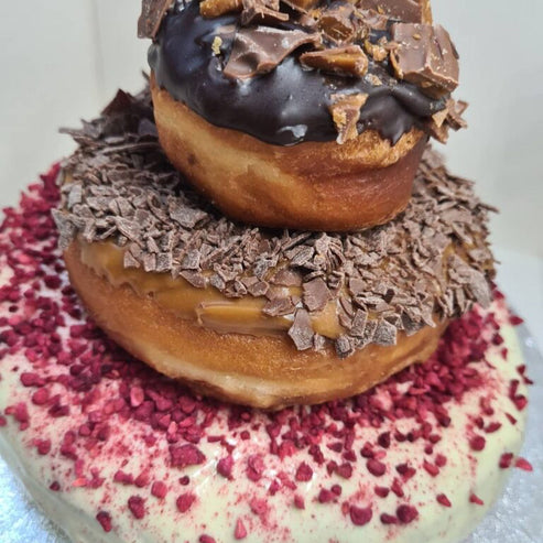 Order Celebration Doughnut Stack – Crazydayzdoughnuts
